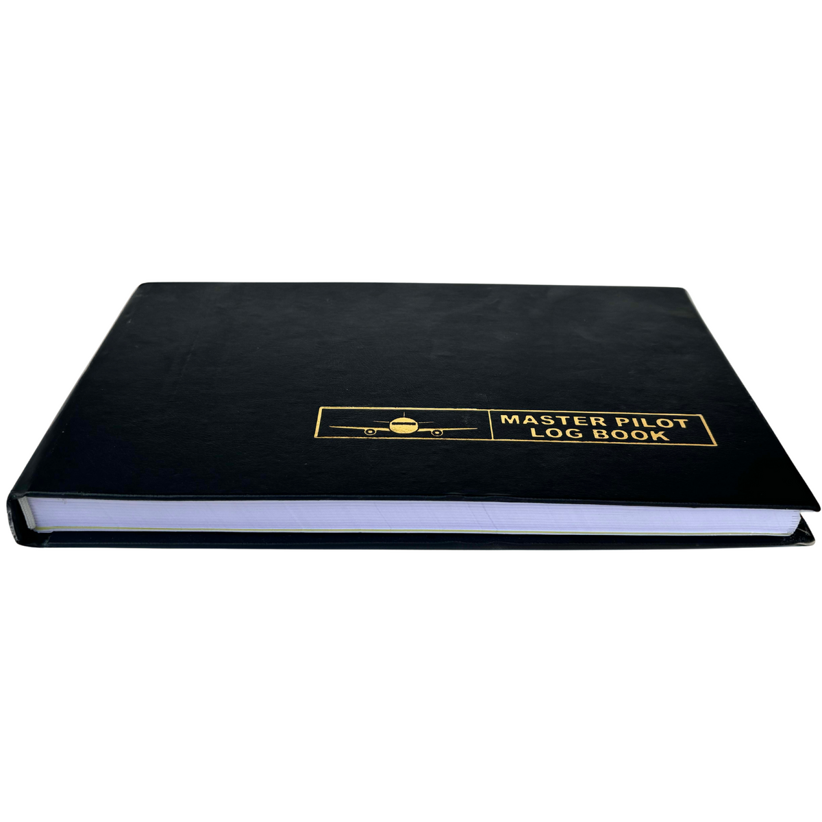 Master Pilot Logbook – Full-Grain Leather, FAA Approved – Tolredo Leather